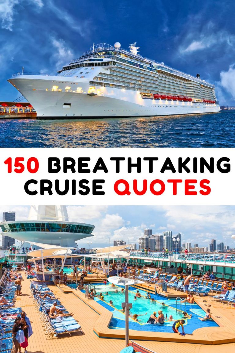 150 Breathtaking Cruise Captions & Quotes: Navigating The Seas Of ...