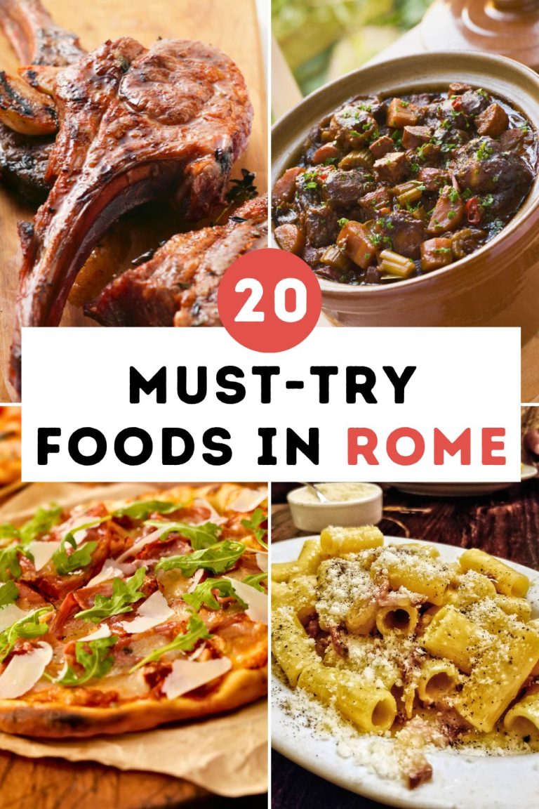 20 Foods You Have To Try In Rome