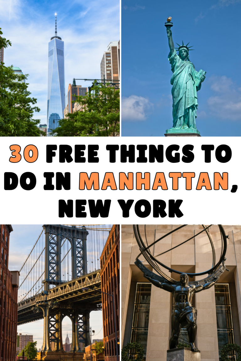 30 Free Things To Do In Manhattan, New York Without Spending A Dollar